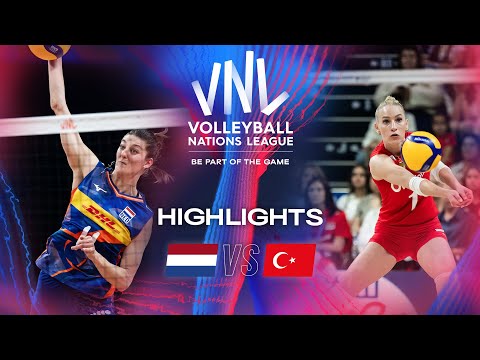 🇳🇱 NED vs. 🇹🇷 TUR - Highlights | Week 1 | Women's VNL 2024
