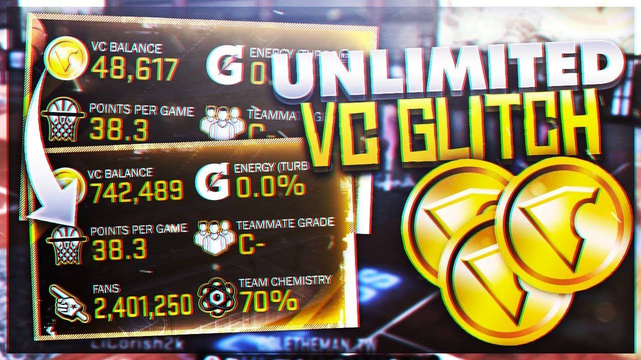 NBA 2K18 UNLIMITED VC GLITCH! INSTANT 1 MILLION VC PER HOUR!! FASTEST ...
