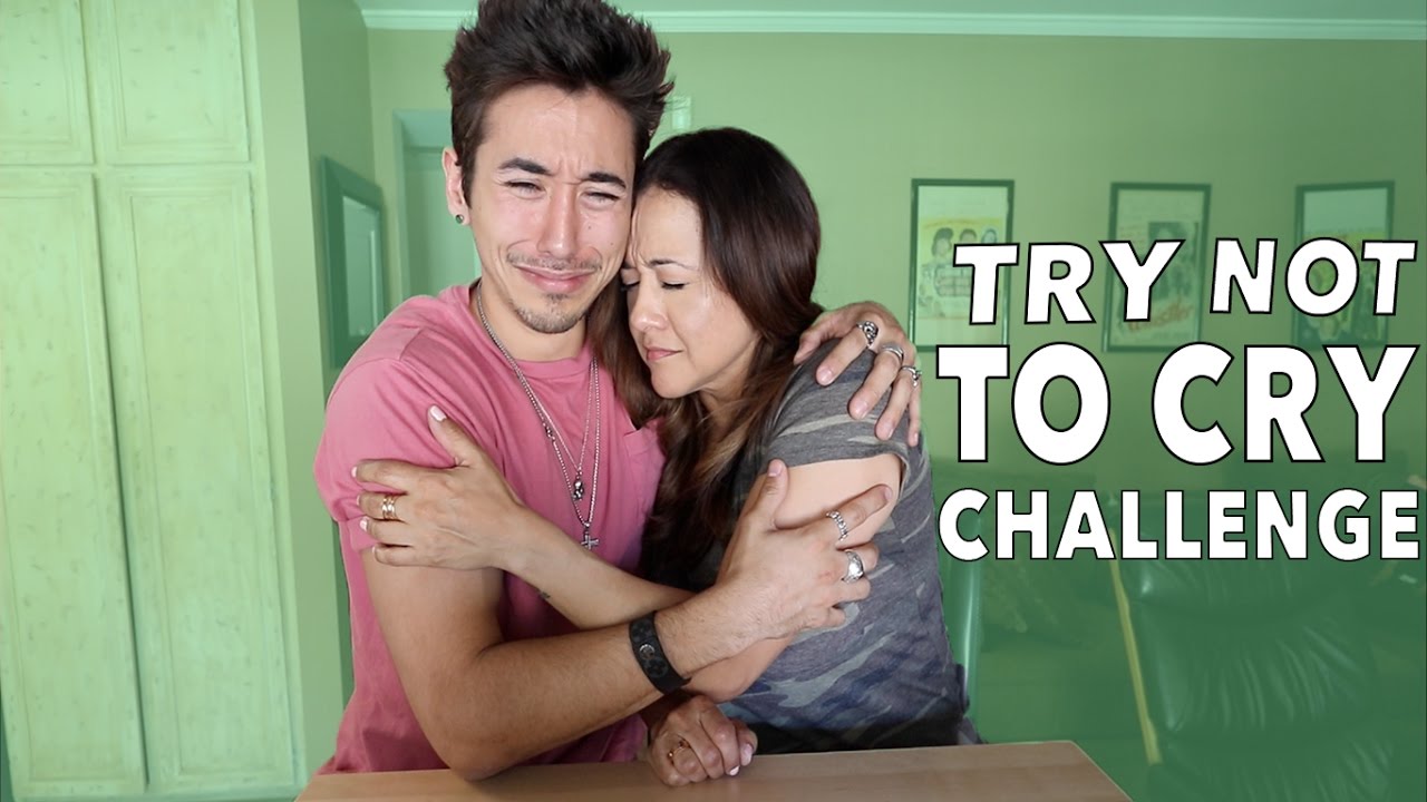 TRY NOT TO CRY CHALLENGE W/ MY MOM - YouTube
