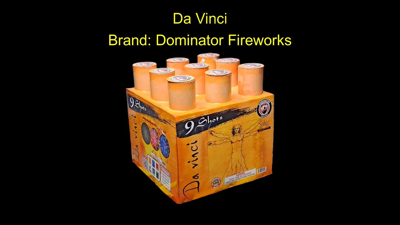 Da Vinci Dominator Fireworks - YouTube