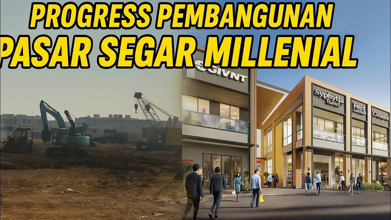 Update Terbaru Pasar Segar PIK 2 – Depan Cluster Millenial, Rukan Dua ...