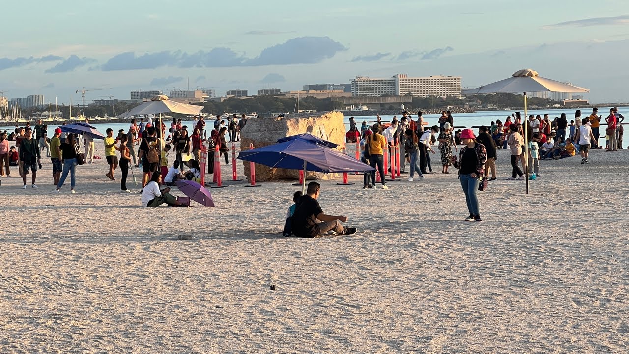 Manila Bay Dolomite Beach - YouTube
