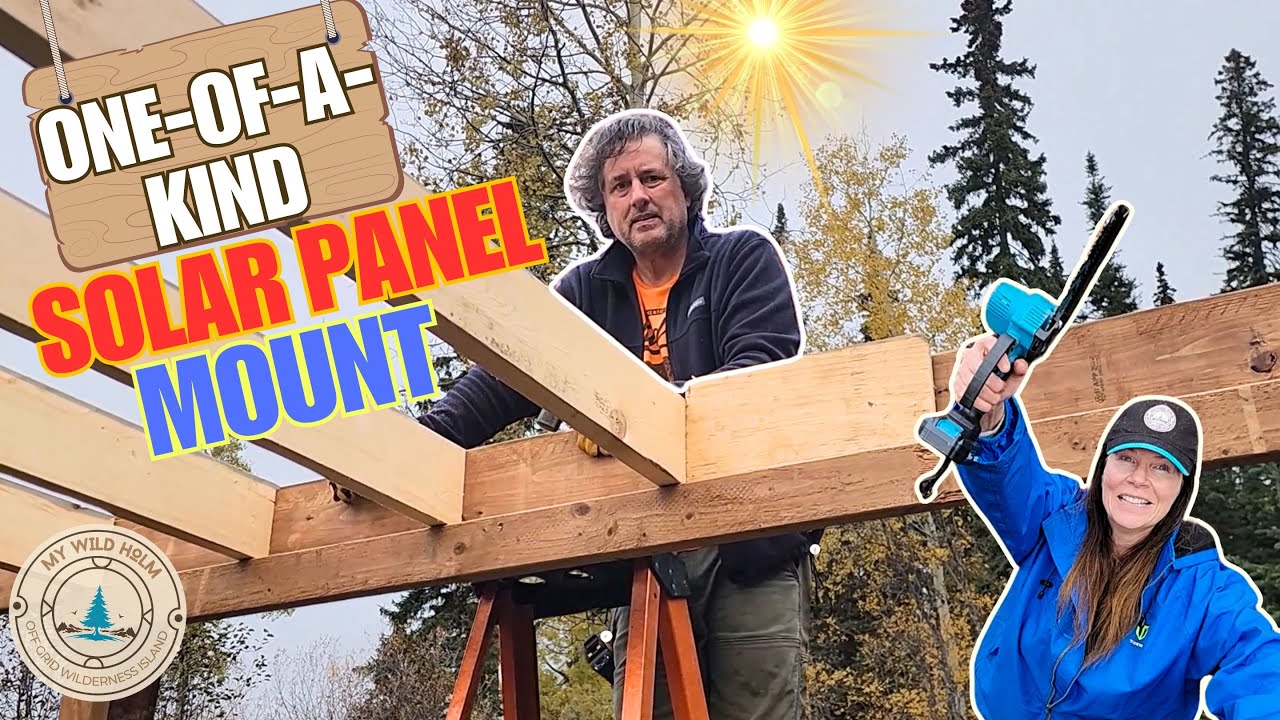 Building a One-of-a-Kind Off-Grid Solar Panel Platform: Our Remote ...
