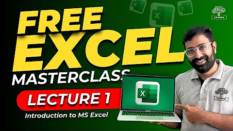 MS Excel Full Course | Learn Excel from Beginner to Advanced - YouTube