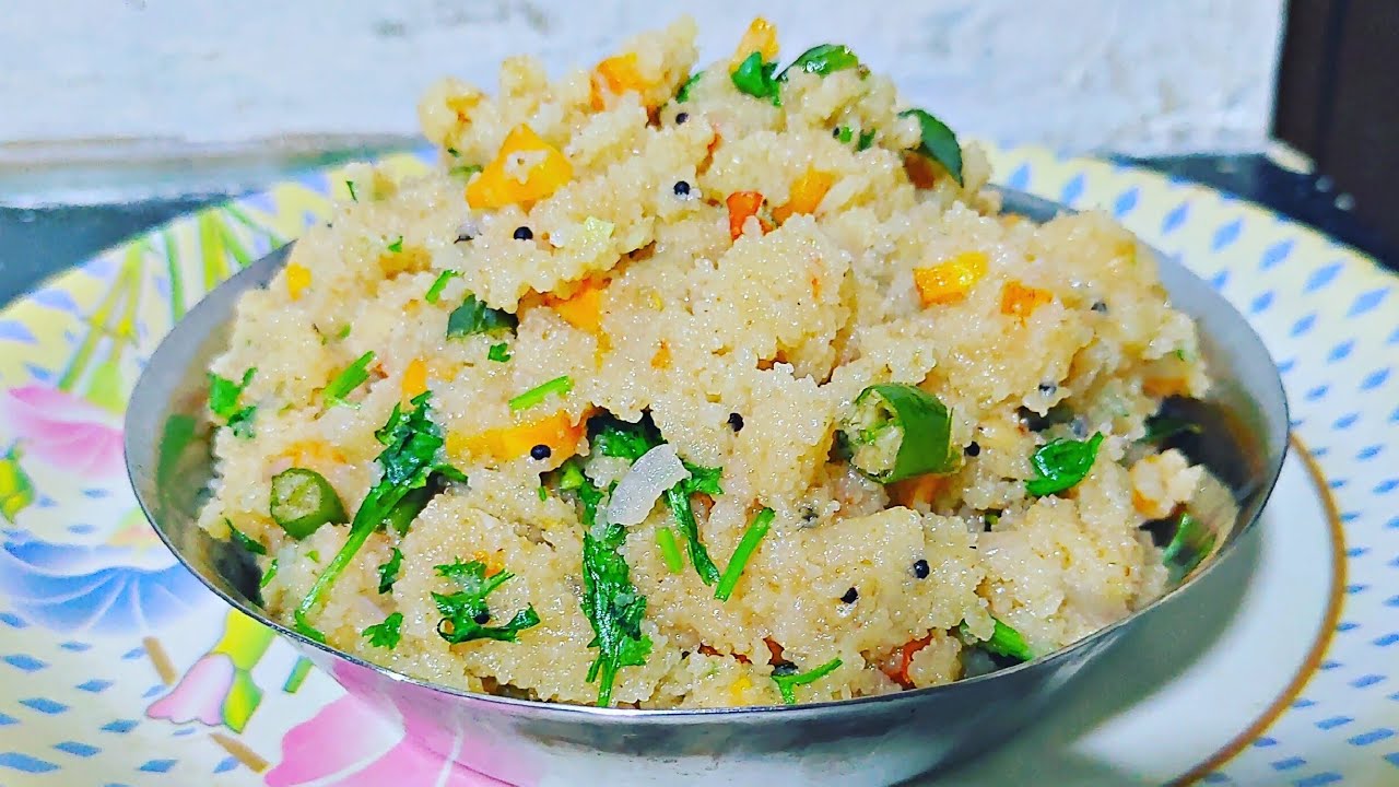 रवा उपमा | Rava upma recipe | Sooji Upma | How to make upma Indian ...