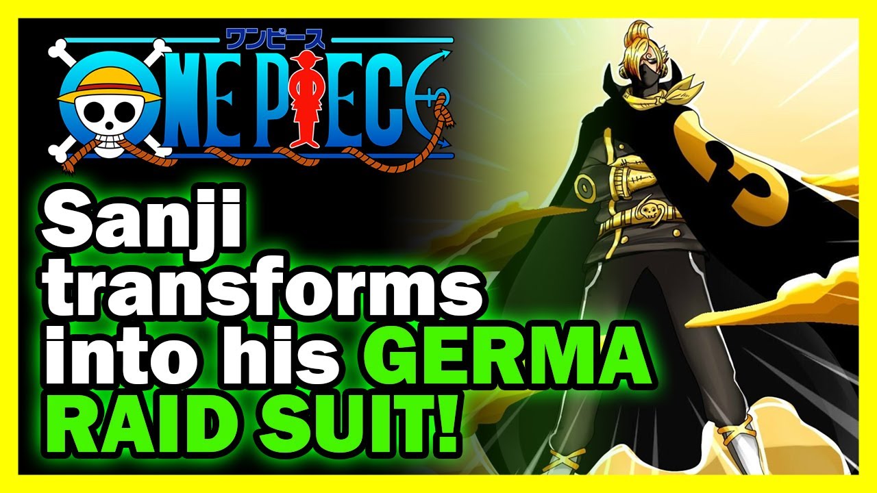 Sanji Transforms Into His Germa Raid Suit | One Piece - YouTube