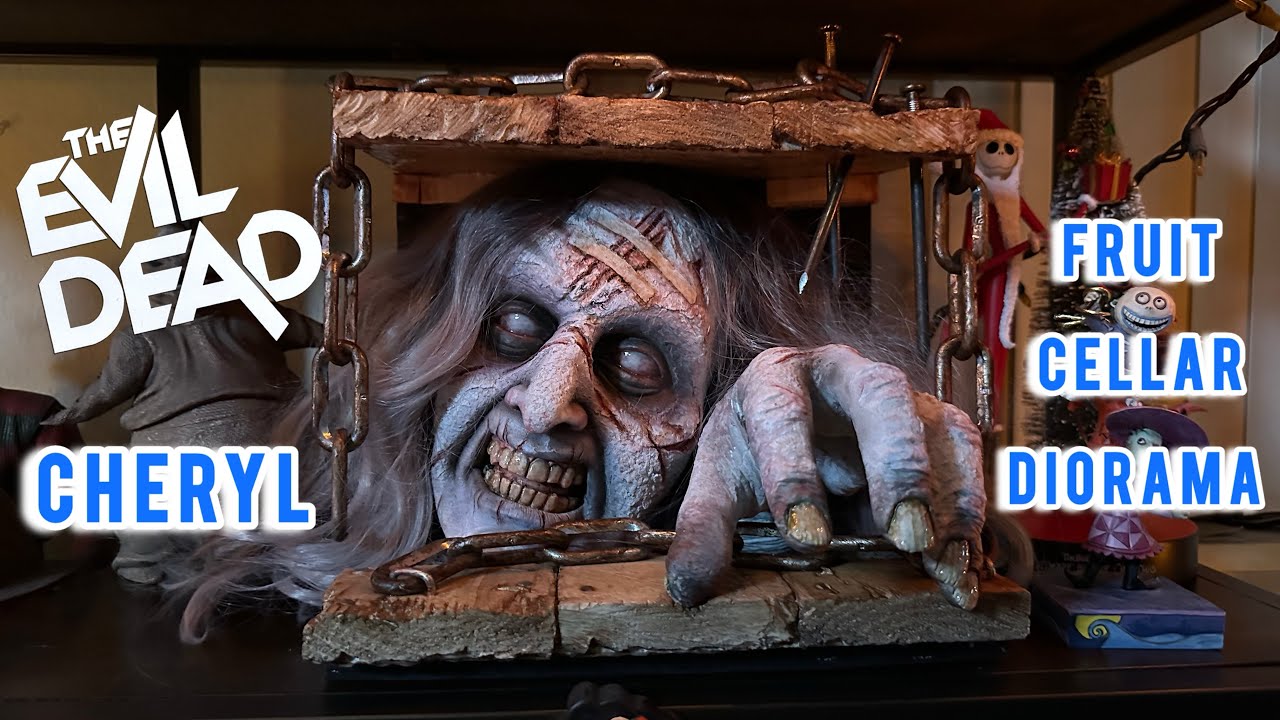 Gary J Tunnicliffe & MikeFX: The Evil Dead (1981) Cheryl Fruit Cellar Diorama Review - YouTube