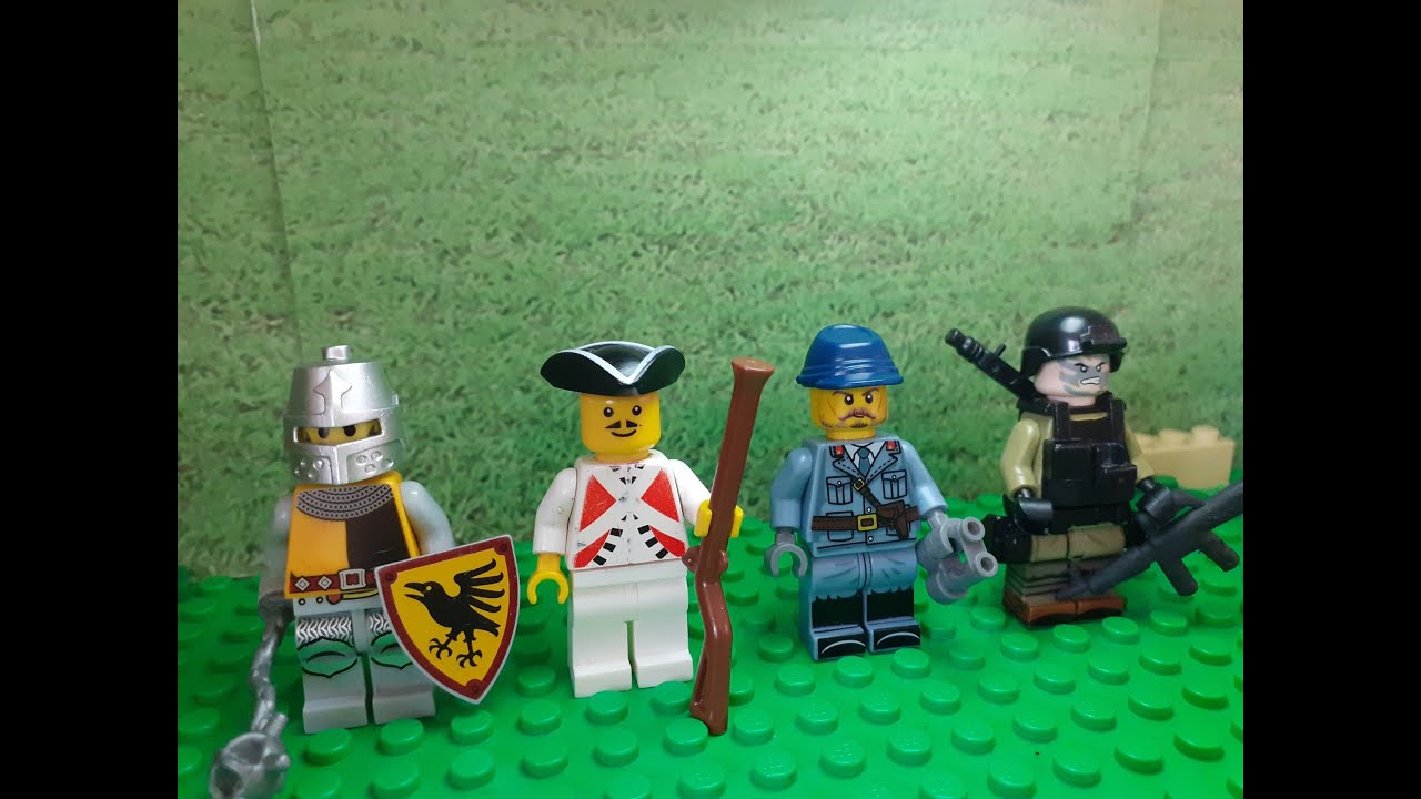 Lego Evolution of Austrian uniforms (History stop motion) - YouTube
