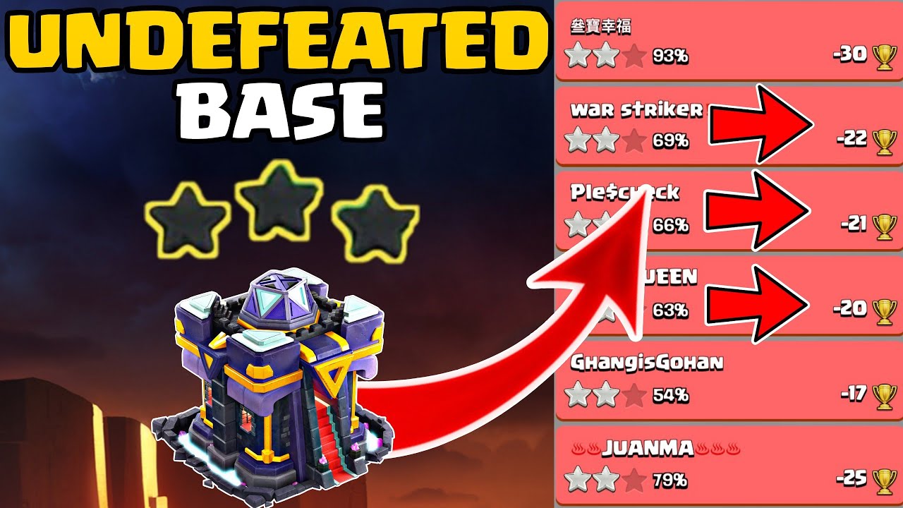 New Anti Blizzard Lalo Th15 Legend Base Link | Anti 2 Star Th15 Pushing ...