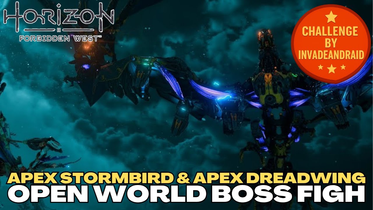 Horizon Forbidden West | Very Hard | Apex Stormbird & Apex Dreadwing ...