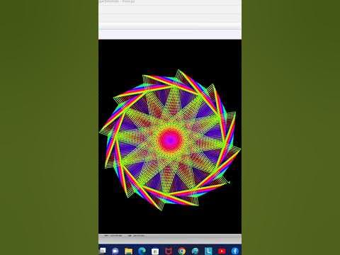 Create amazing Geomatric Pattern Design using Python Turtle 👆 watch now 🤔 #python #turtle # ...