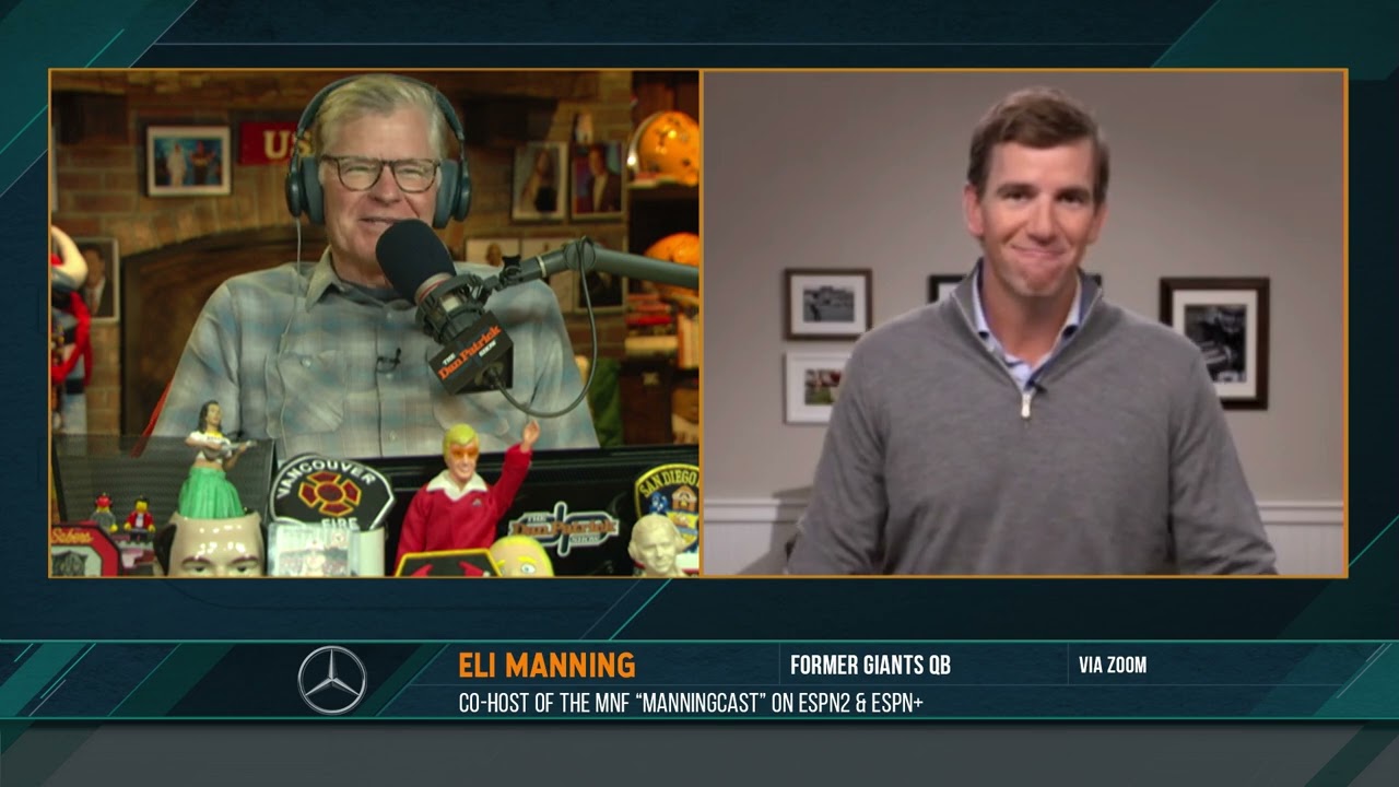 Eli Manning on the Dan Patrick Show Full Interview | 09/07/22 - YouTube