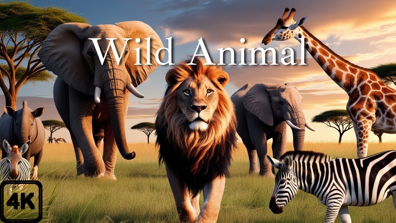 "Experience the Wild: Stunning Wildlife in 4K Ultra HD" - YouTube