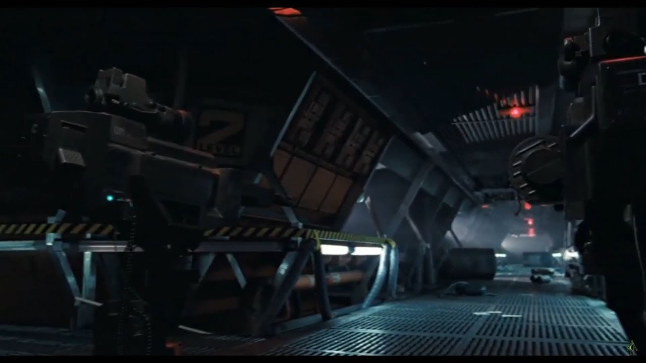 Aliens - Complex Sealed, Sentry Guns Placed [HD] - YouTube