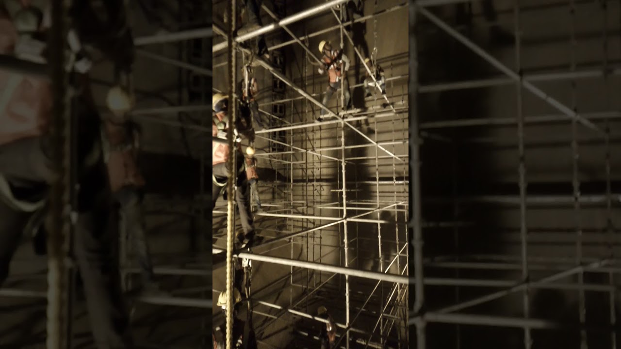 Vertical sky folding - YouTube