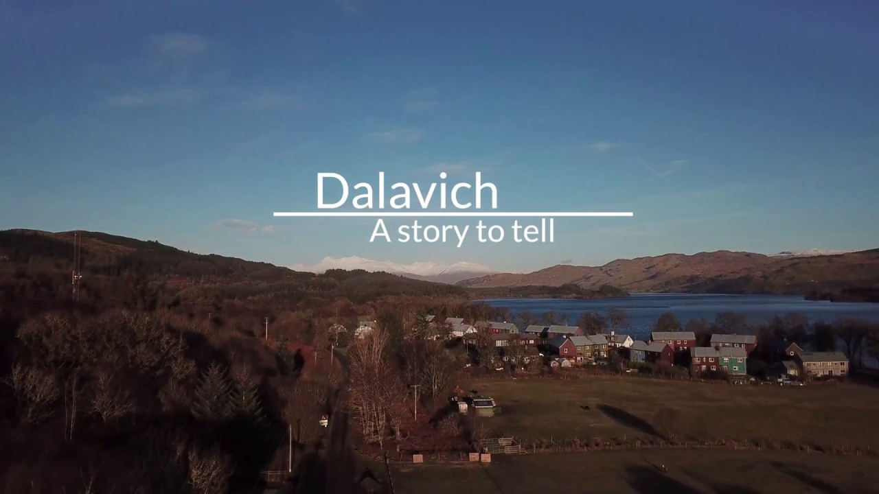 Dalavich - 4K Drone in Scotland village - YouTube