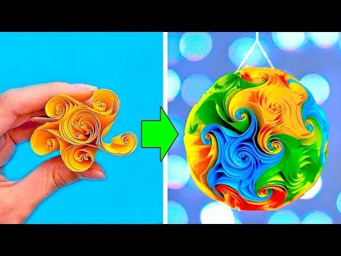 HEMEN YAPMAK İSTEYECEĞİNİZ 24 HARİKA KAĞIT SANATI || Kolay Origami Fikirleri ve Kendin Yap Fikirleri