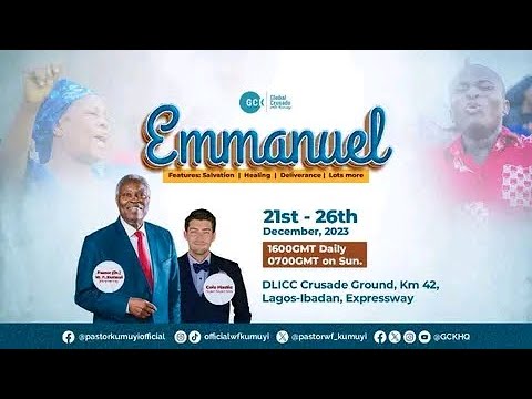 Pastor Kumuyi moving to Lagos Ibadan GCK and December Retreat 2023 ...