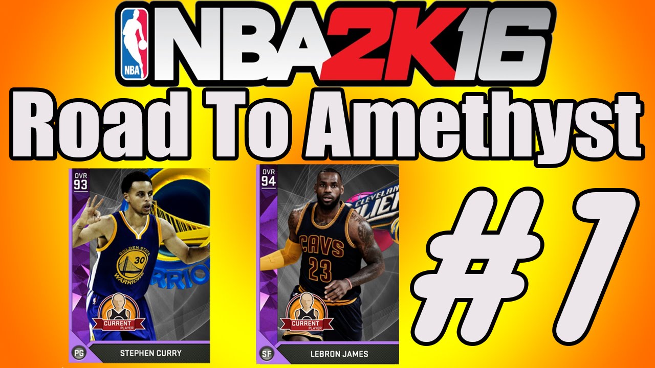 NBA 2k16 - MyTeam - Road To Amethyst #1 - Lets Start Packing! (NBA 2k16 ...