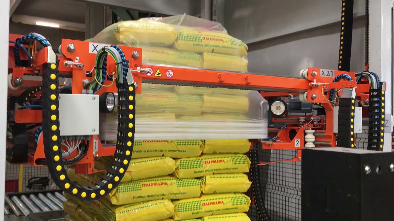 The new capping technology for full pallets - YouTube