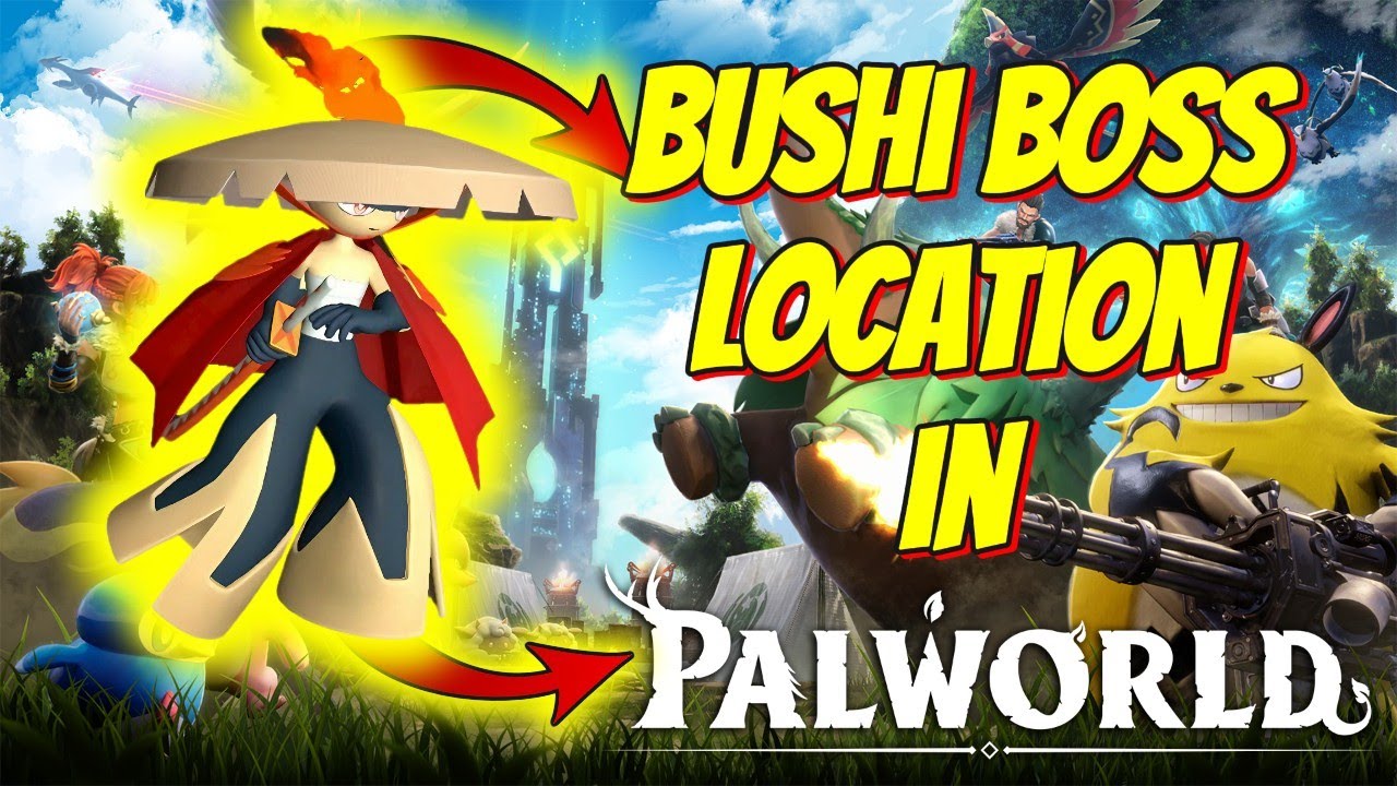 Where To Find The Bushi Boss In Palworld - Palworld Location Guides - YouTube