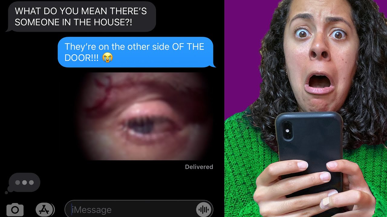 Spending The Night In A HAUNTED MANSION! *SOMEONE BROKE IN!!* | Scary ...