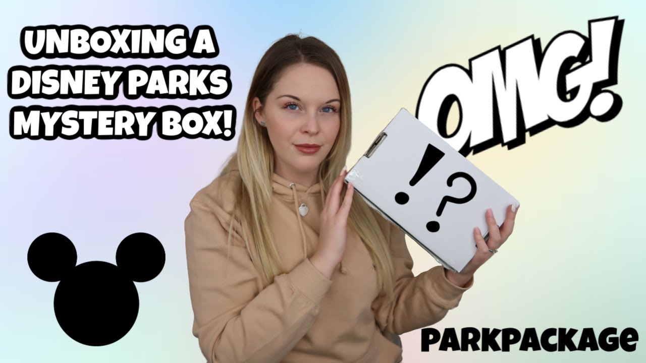 UNBOXING A DISNEY PARKS MYSTERY BOX ! PARK PACKAGE - YouTube