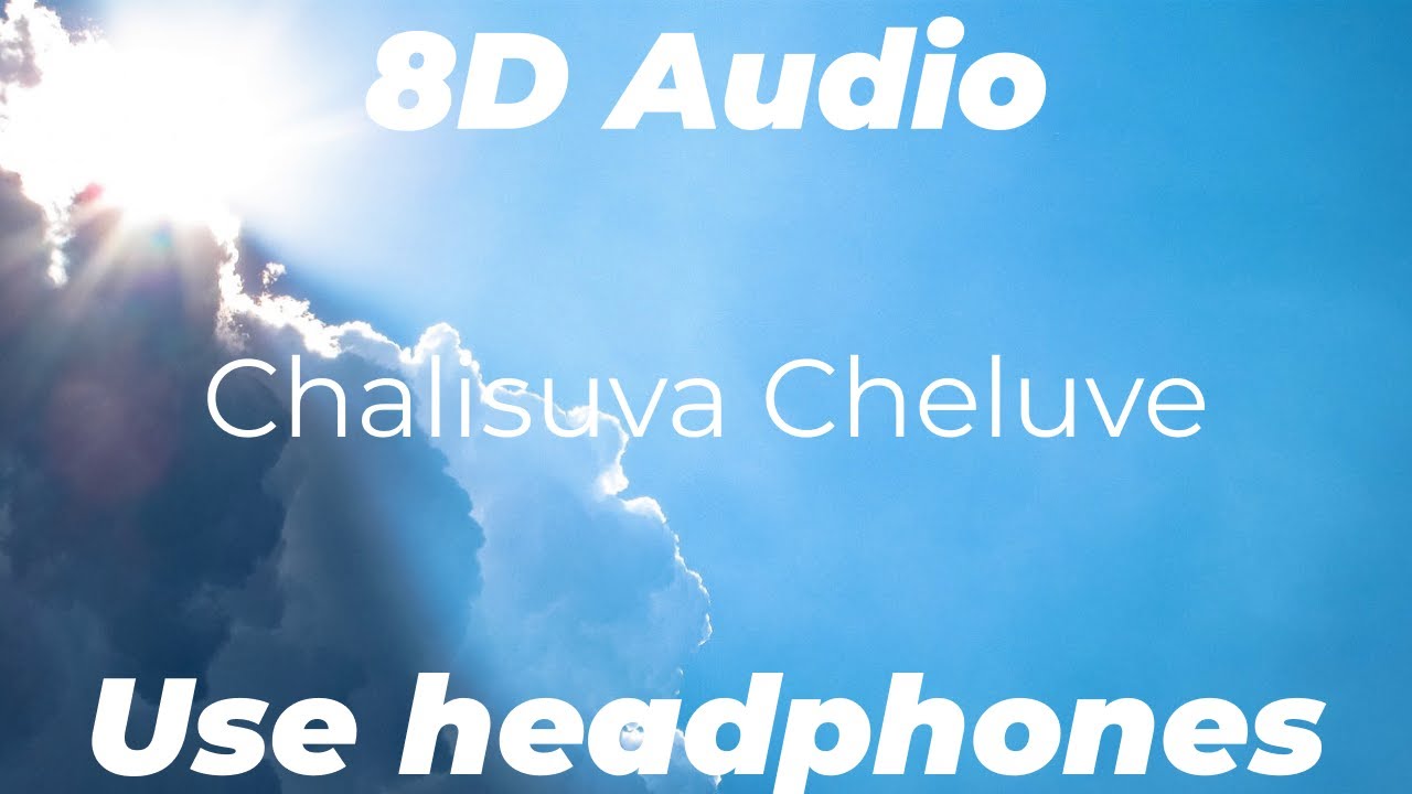 Ullasa Utsaha | Chalisuva Cheluve (8D Version) | Ganesh, Yami Gautam ...