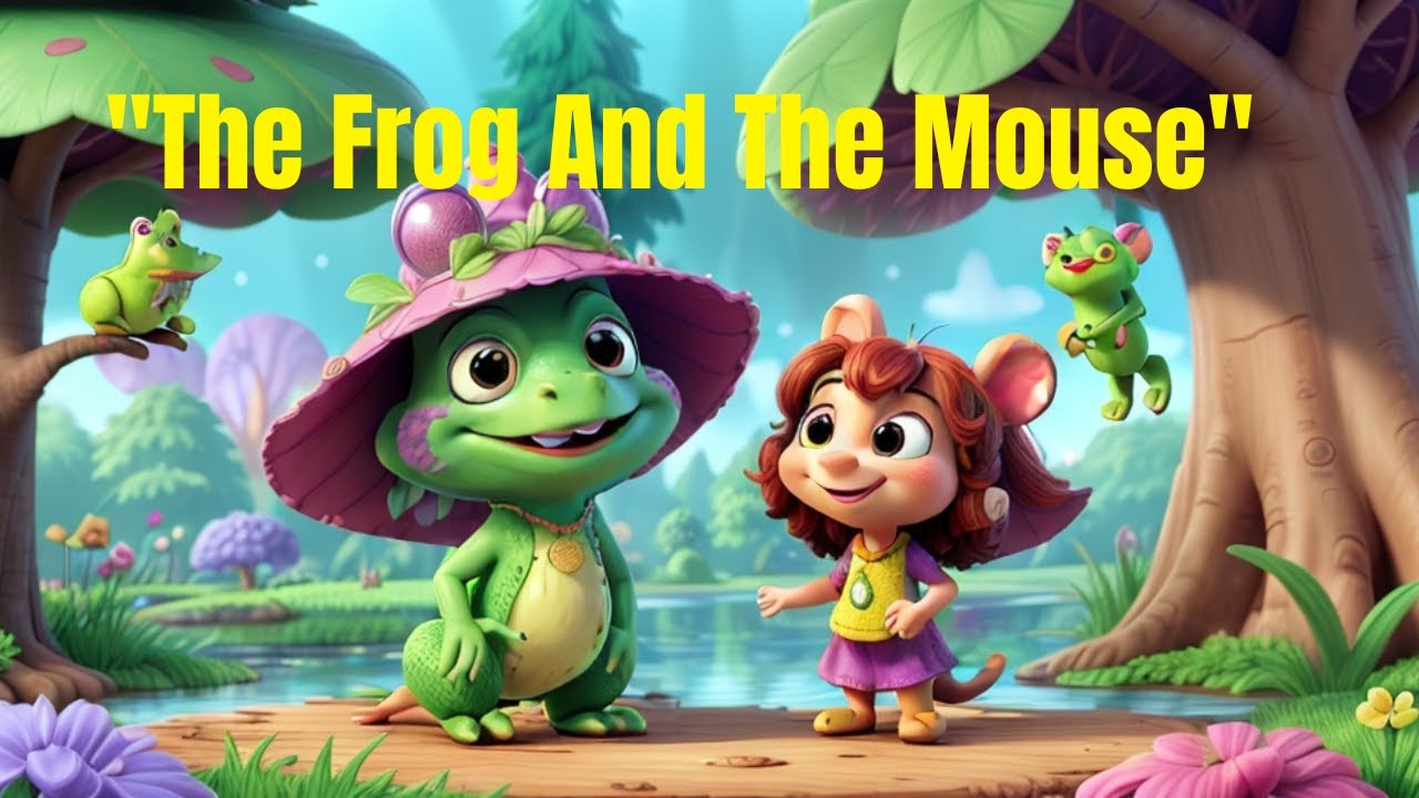 The Frog And The Mouse : Moral Story for Kids | English Story | Bedtime ...