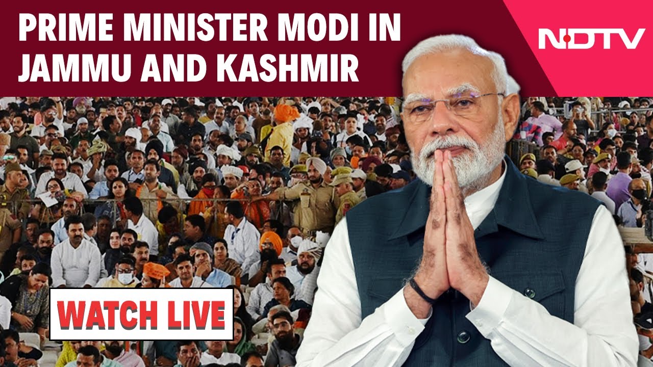 PM Modi Live | PM Modi's Mega Election Rally In J&K's Doda | PM Modi In ...