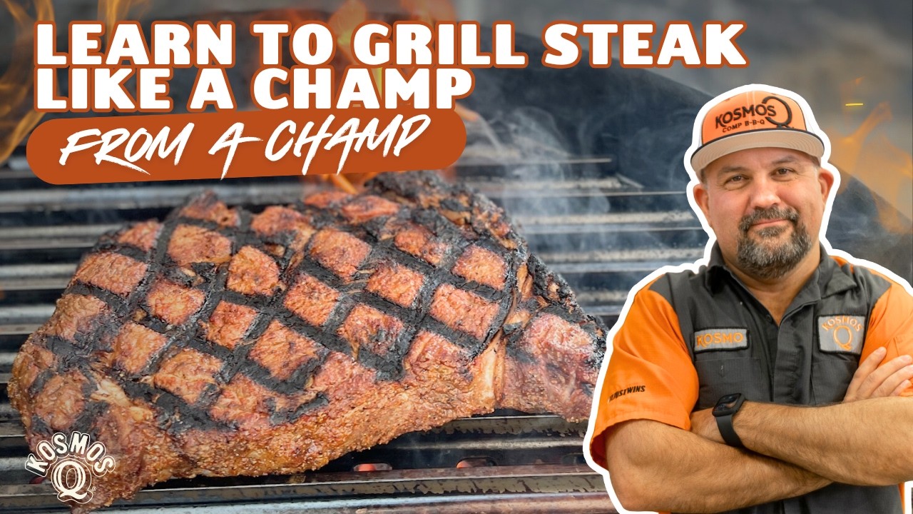 Learn to Grill Steak Like a Champ — From a Champ - YouTube