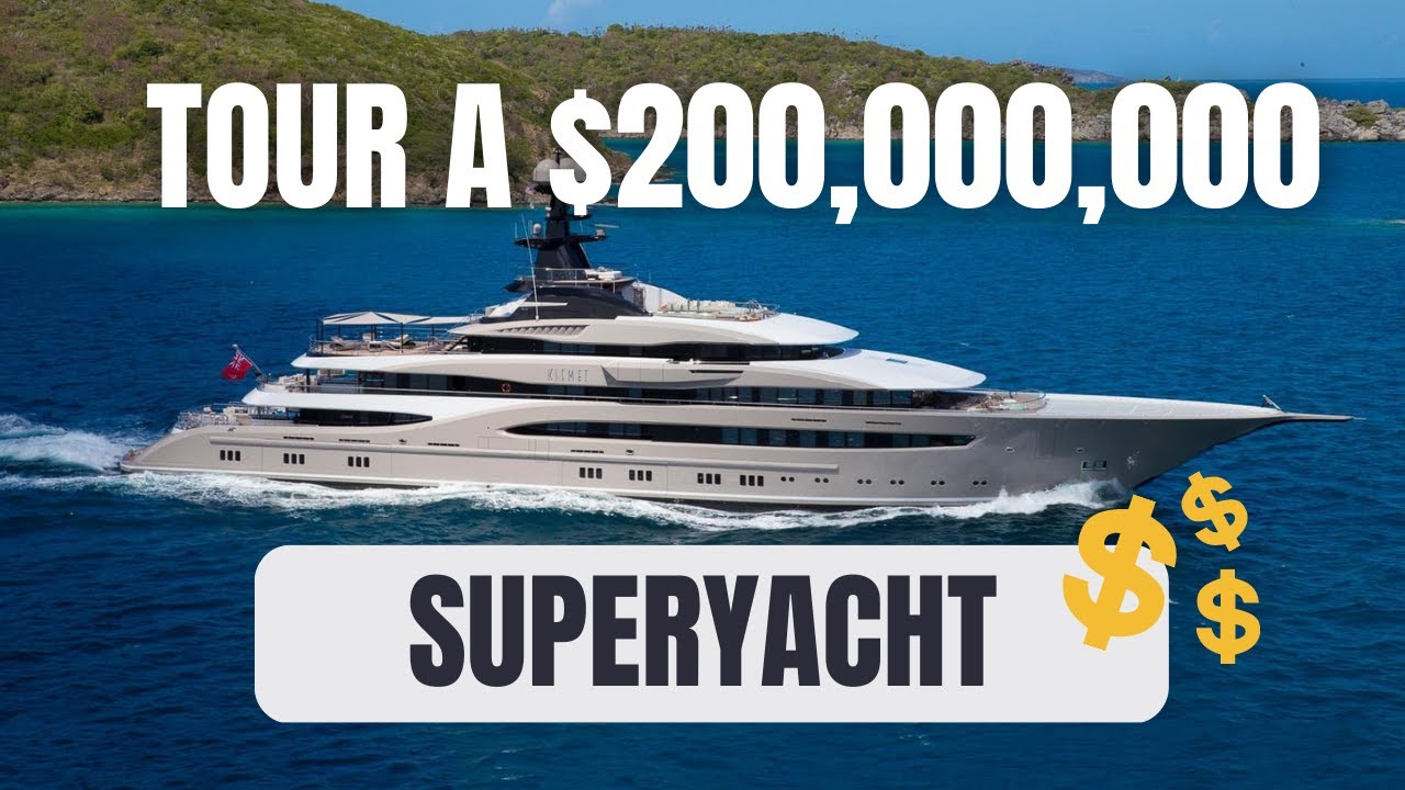 TOUR A $200,000,000 SUPERYACHT - YouTube