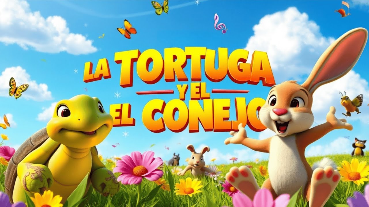 La Tortuga y El Conejo | Fábula en Canción - YouTube