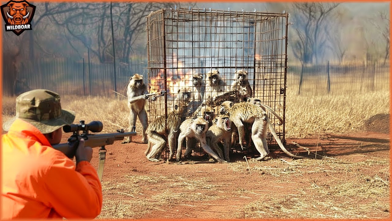 How South African Hunters Lure Hundreds Of Baboons Into Their Traps ...