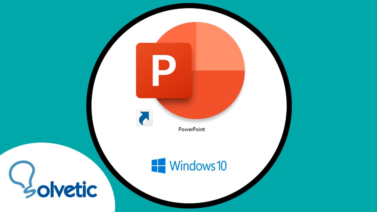 Cómo CREAR ACCESO DIRECTO de POWERPOINT Windows 10 ️ FACIL y RAPIDO ...