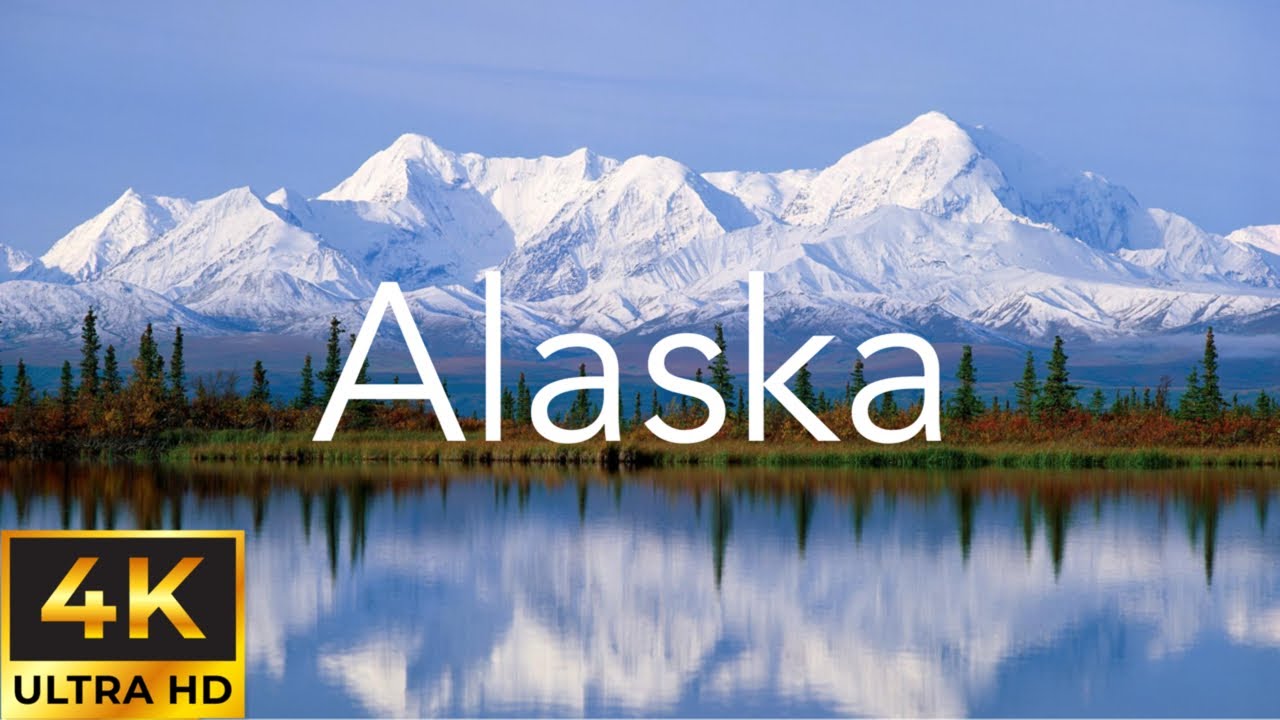 ALASKA 4K Flyover | 30 Mins Of Relaxation and Beautiful Landscapes (4k ...