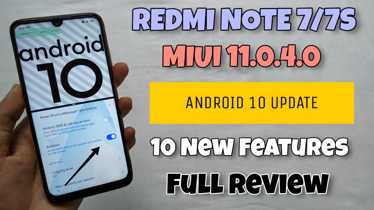 Redmi Note 7/7S MIUI 11.0.4.0 Android 10 Update | Hidden Features ...