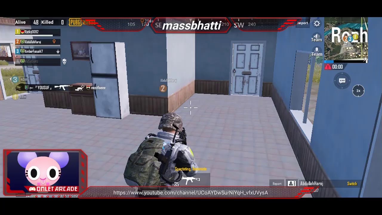 Pro Player Abdullah Haraj PUBG MOBILE Game - YouTube