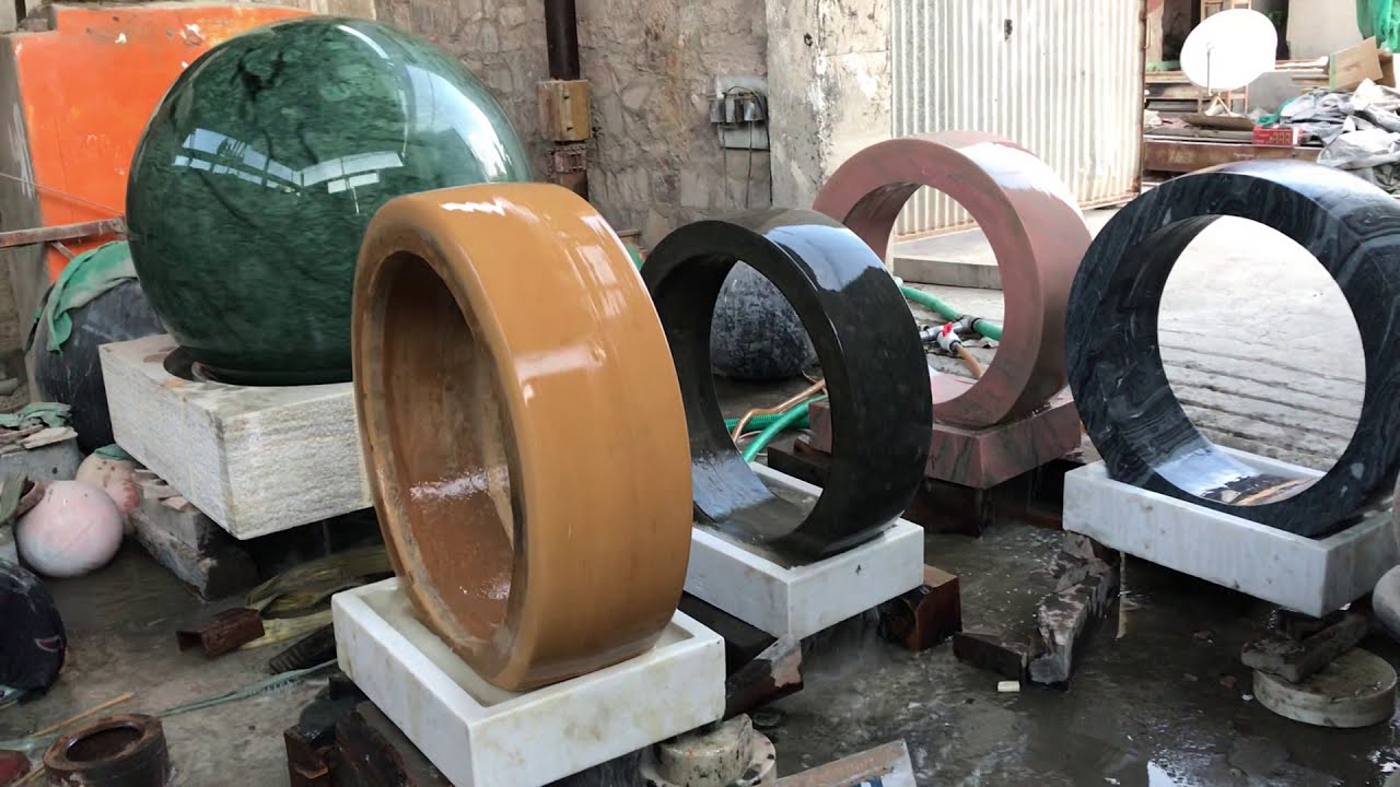 floating fountain balls,spinning fountain balls,rotating fountain ...