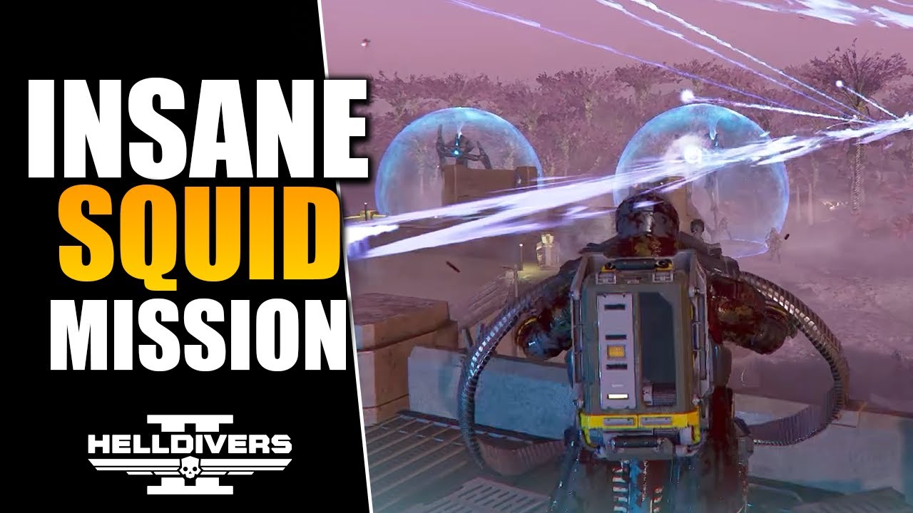 Helldivers 2 - WASP is meta on the Hardest illuminate Mission [Solo ...