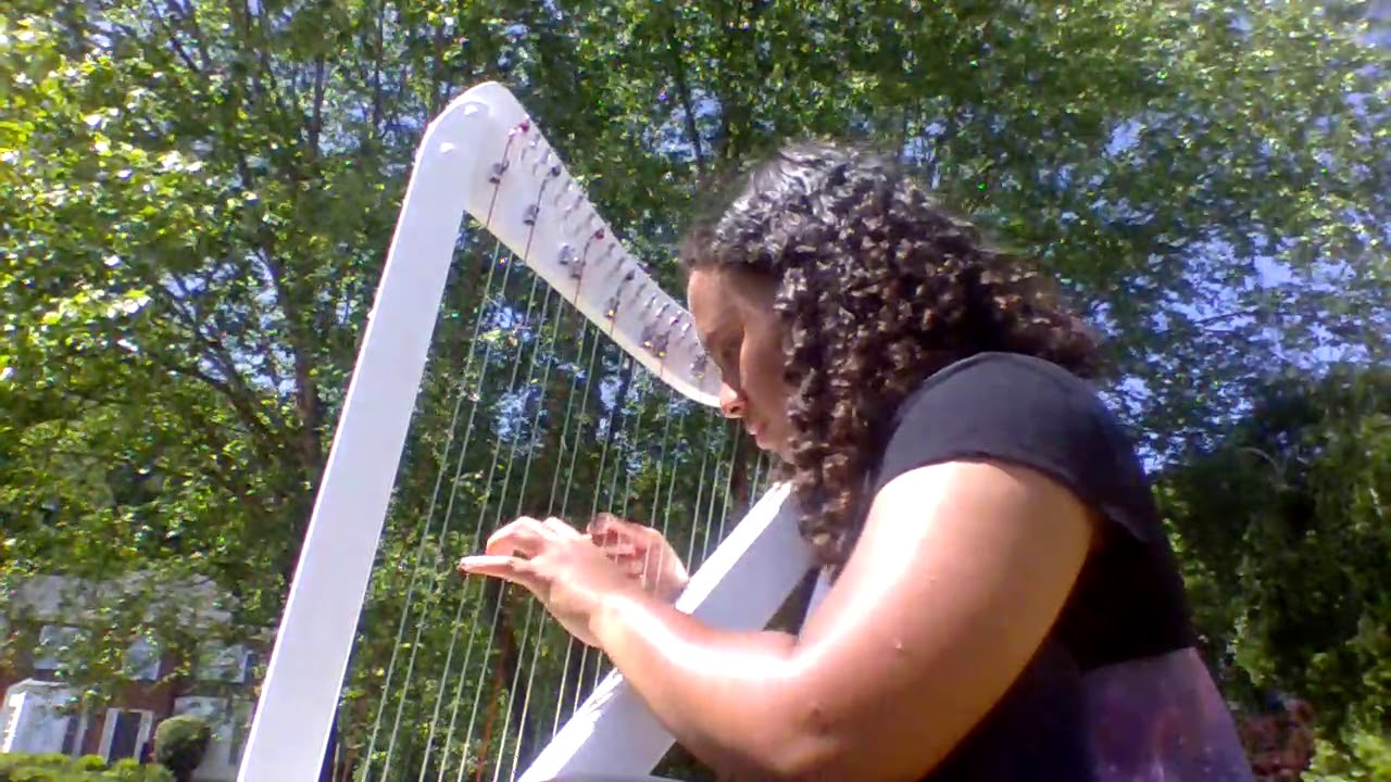BLACK ORPHEUS on White Harp ( Harp cover) - YouTube