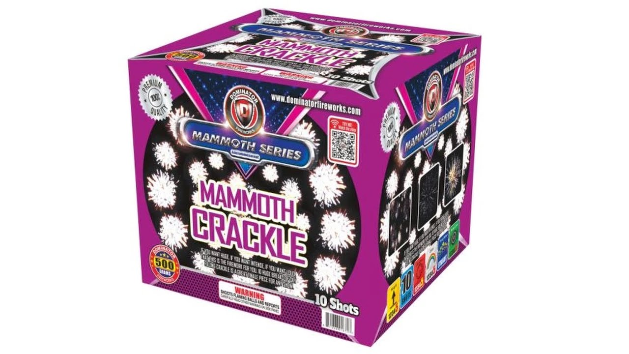 Mammoth Crackle By Dominator Fireworks - YouTube