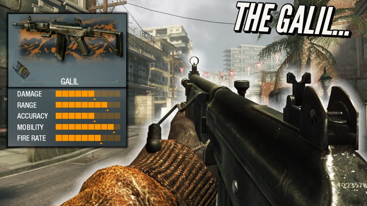 Watch If You Miss The GALIL From Black Ops 1... - YouTube