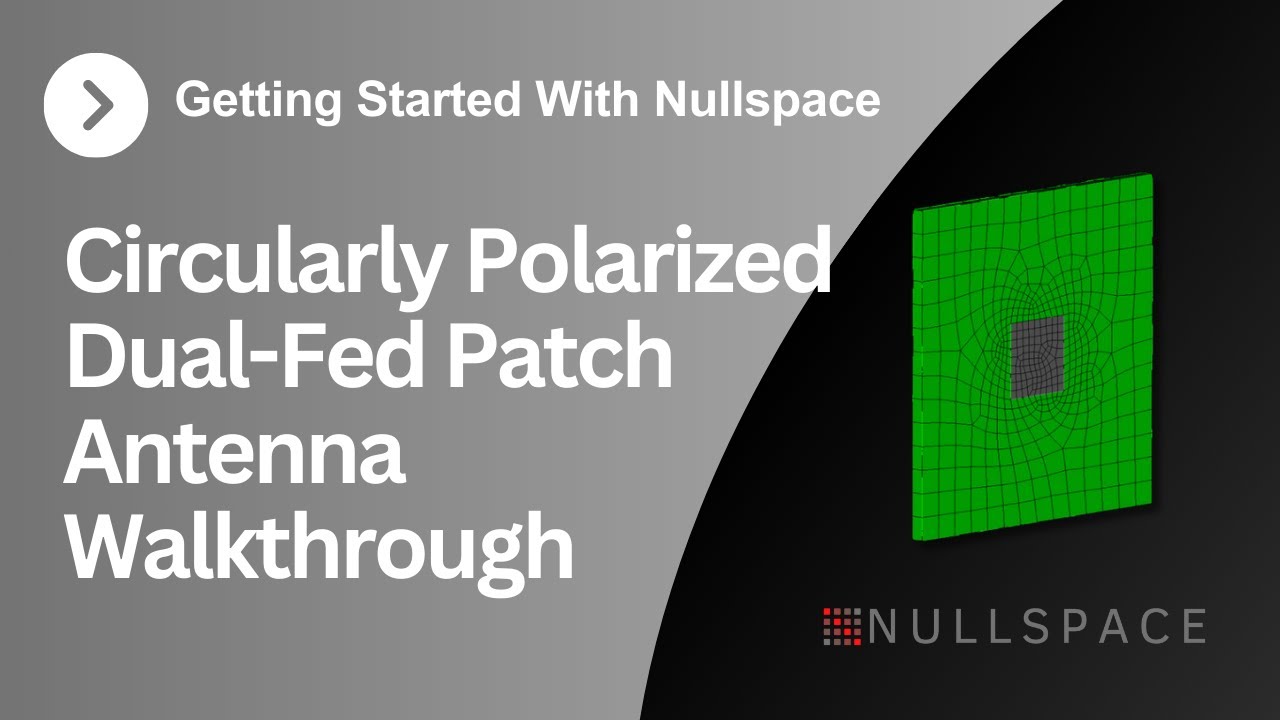 Circularly Polarized Dual-Fed Patch Antenna Walkthrough - YouTube
