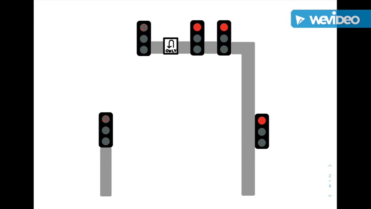 Protected-Only U-Turn Animation - YouTube