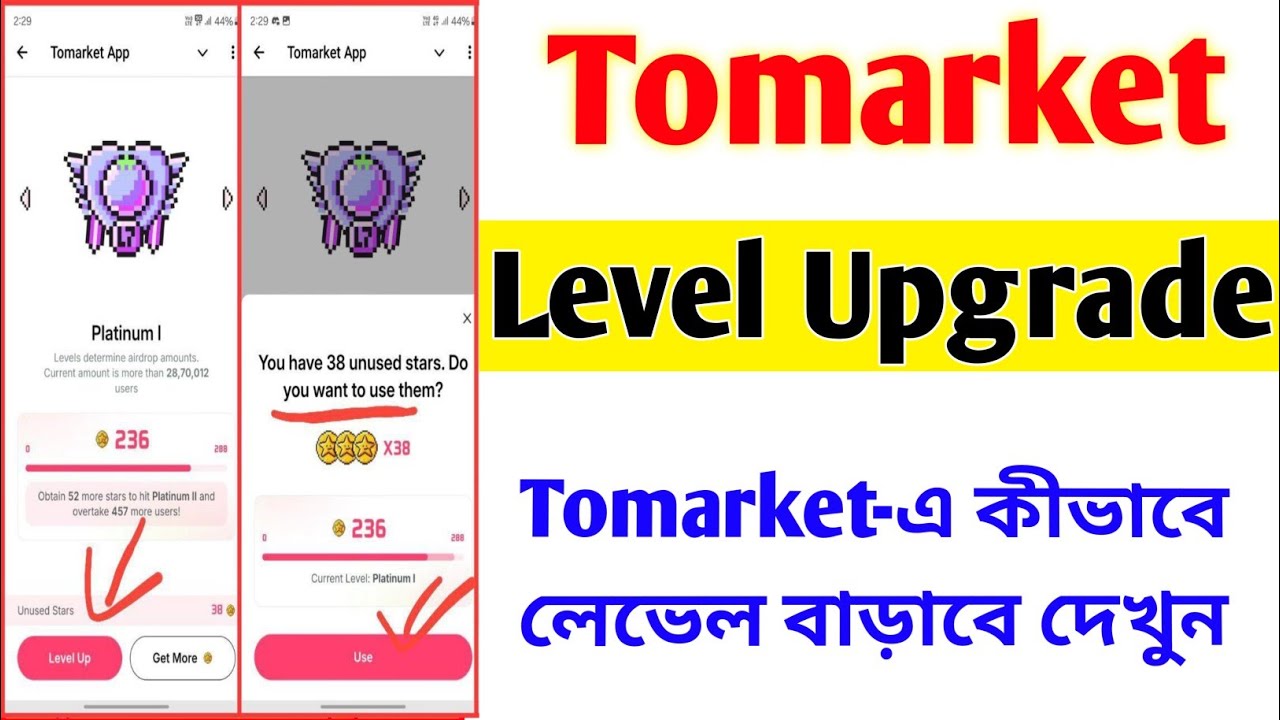 Tomarket Level Increase Trik 🍅 Tomarket এ লেভেল কিভাবে বাড়াবে দেখুন ...