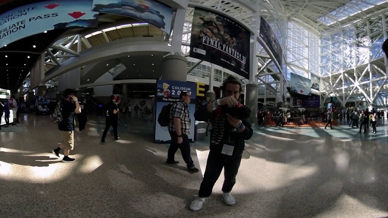 4K 3D 360° VR Blogging E3 2017 : Day 3 capturing Evan Rodgers of ...