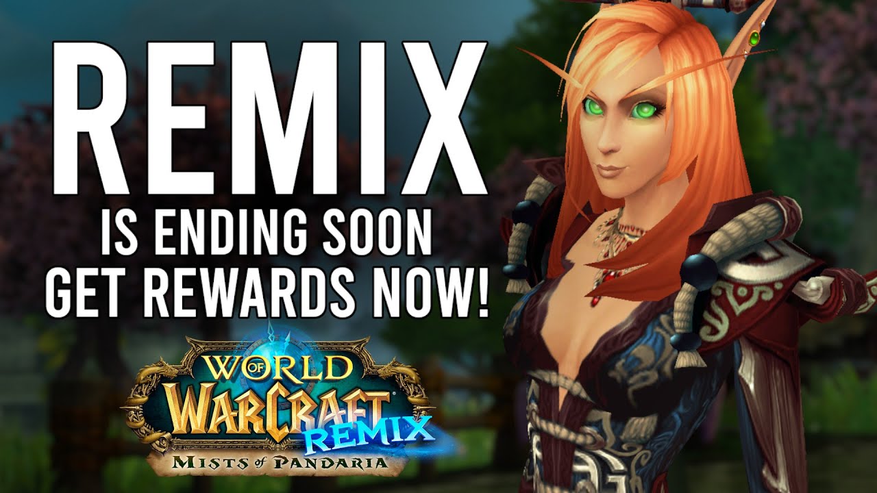 How To Obtain ALL UNIQUE REWARDS From Mists Of Pandaria Remix Before It ...