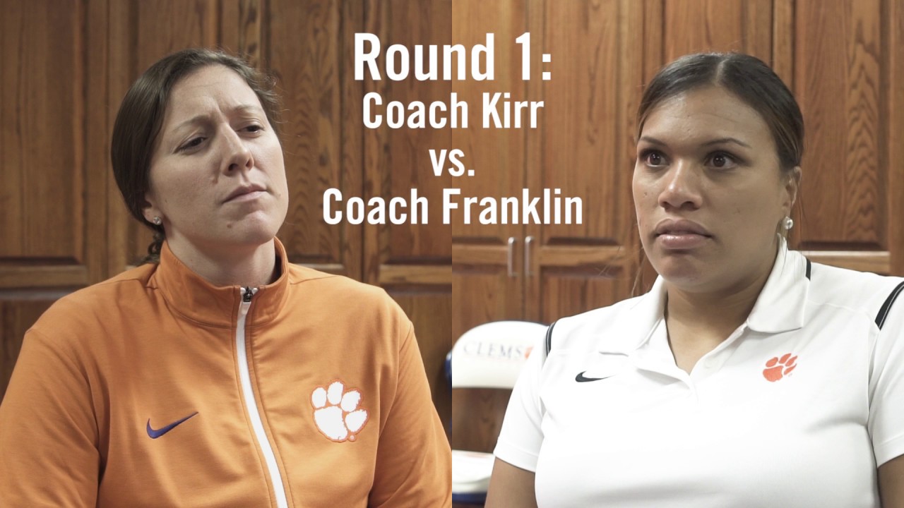 Clemson Volleyball || Bad Joke-Telling - YouTube