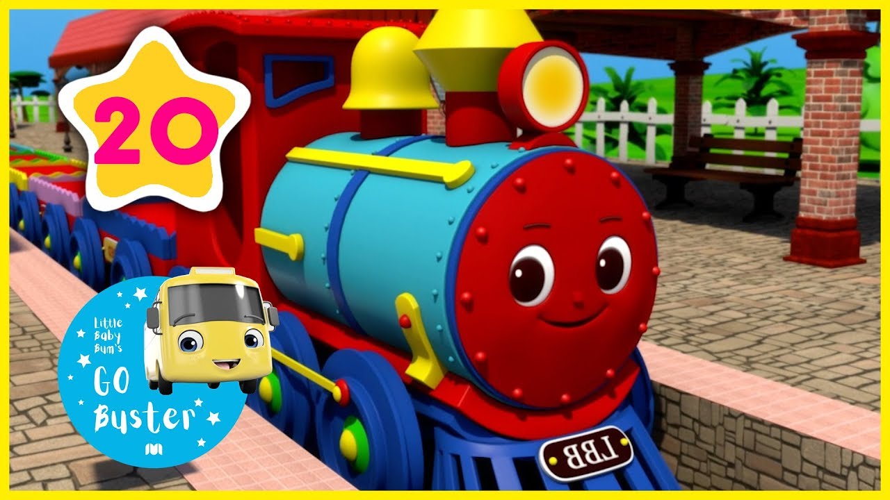Color Train | Our Best Train + Vehicle Songs! | Little Baby Bus ...